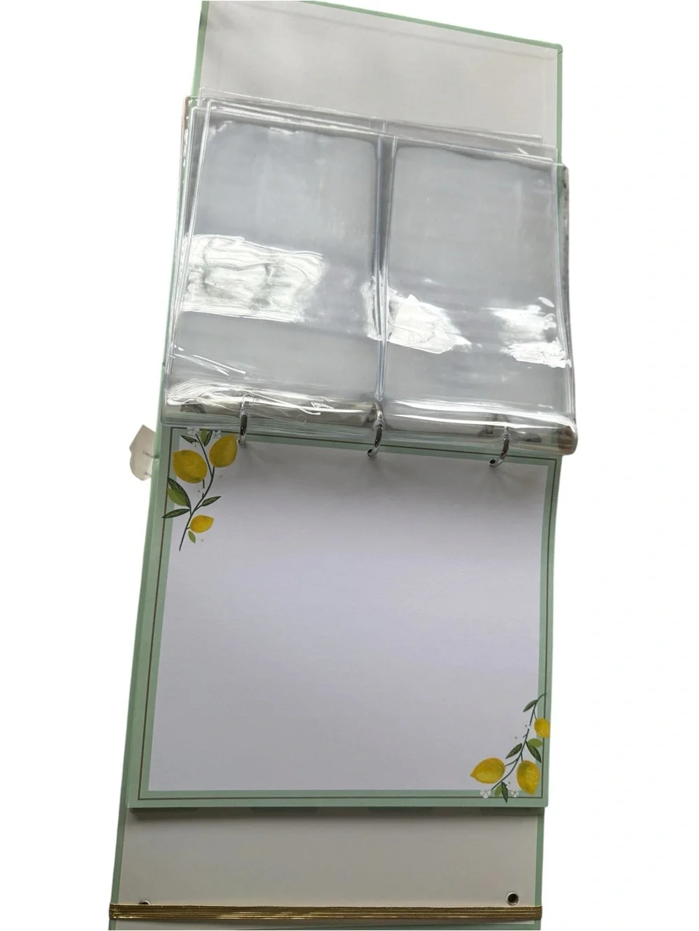 Kitchen | Cute Lemon Recipe Binder Cottagecore Kitchen Organizer | Poshmark